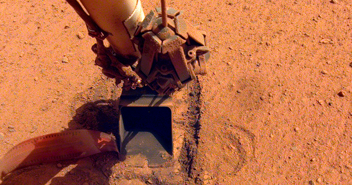 NASA's Mars Mole Is Giving Up