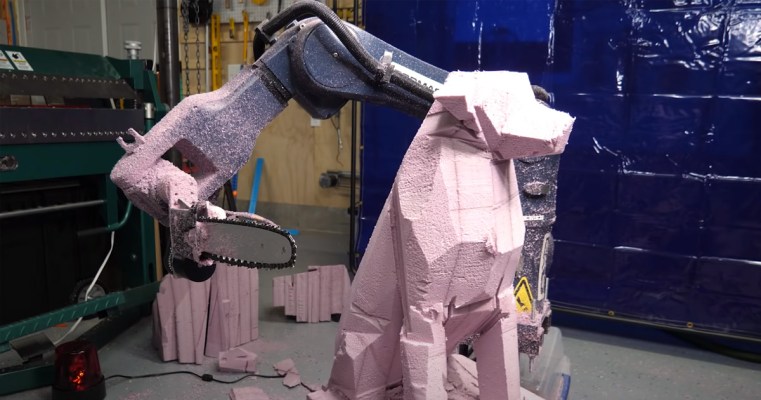 Check Out This Deadly Robot Arm With an Actual Chainsaw