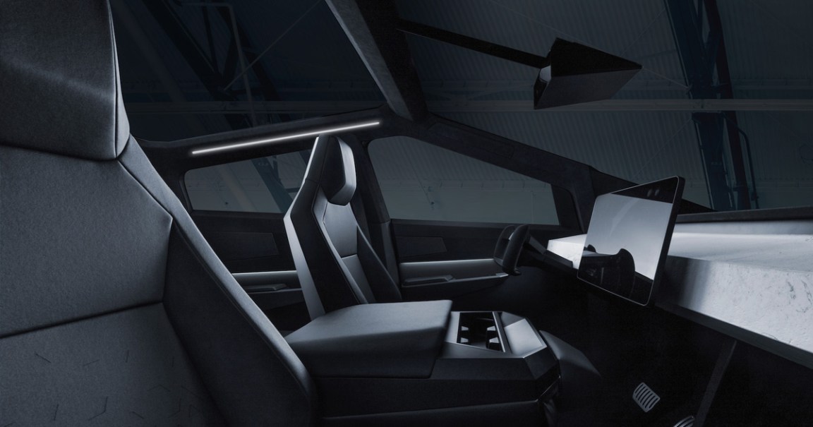 New Leak Shows the User Interface of Tesla's Cybertruck