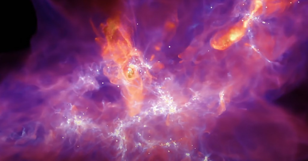 Amazing Simulation Shows the Moment That a Star First Ignites