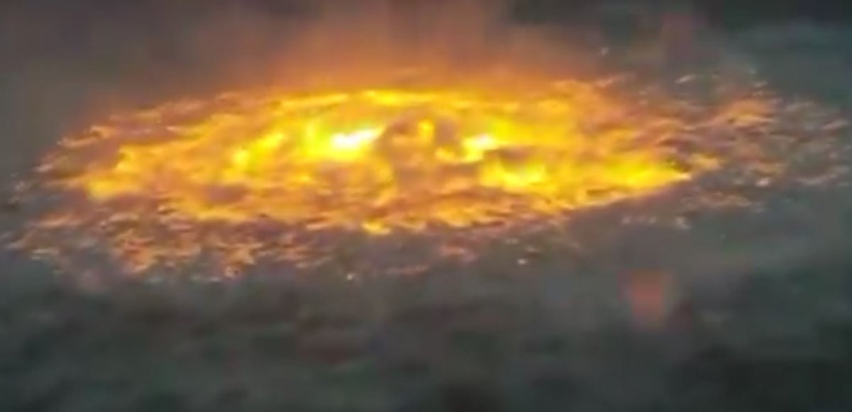 Pipeline Leak Causes Gulf of Mexico Ocean to Catch Fire | Futurism