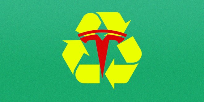 Tesla Claims It Can Now Recycle 92 Percent of Raw Materials from Batteries