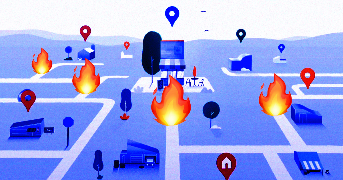 Google Maps Now Lets You Know if Your Route Is on Fire