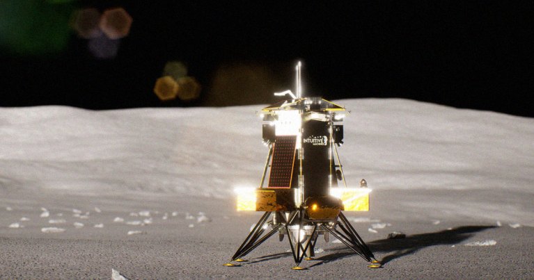 2024 NASA Landing to Explore Mysterious Magnetic "Swirl" on Moon