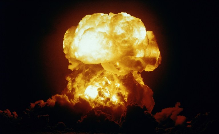 Nuclear Bunker Falling Into Ocean