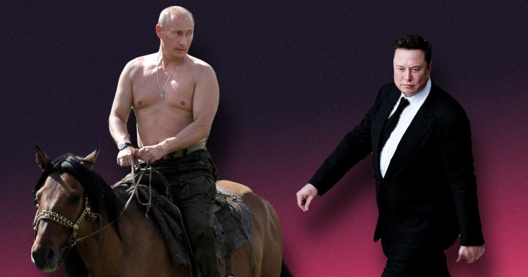 Elon Musk Challenges Vladimir Putin to "Single Combat" for Ukraine