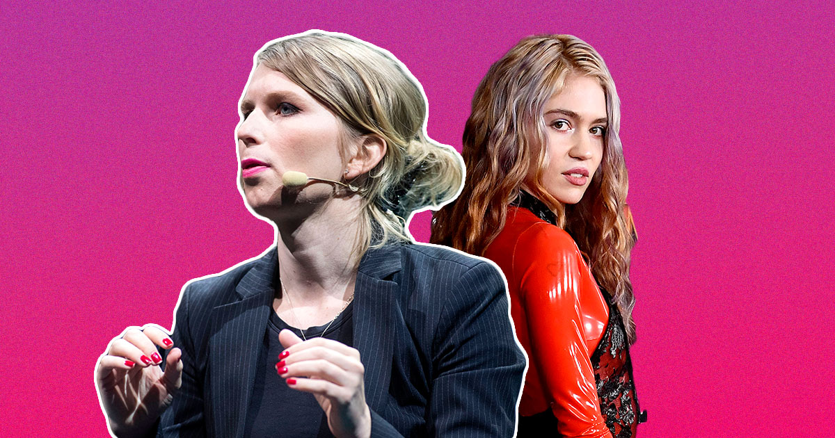 Grimes Is Reportedly Dating Chelsea Manning After Breaking Up With Elon ...