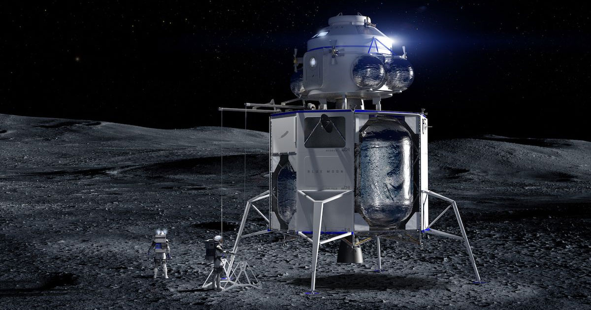 NASA Says It Wants Second Moon Lander After Jeff Bezos Sued It for Not ...