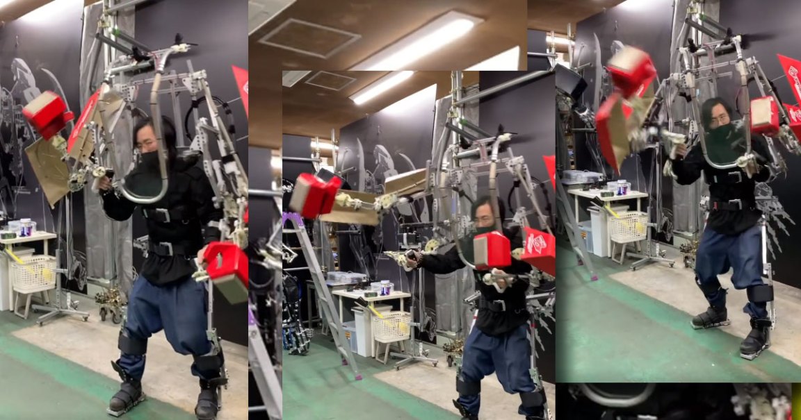 Japanese Company Creates Suit That Turns You Into a Towering Mecha