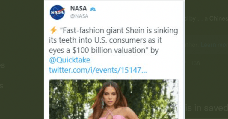 NASA Accidentally Posts Bikini Picture