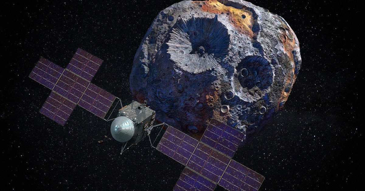 NASA Shows Off Spacecraft Visiting $10 Quintillion Asteroid
