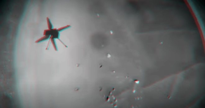 Derelict Helicopter Will Twitch on Mars, NASA Says