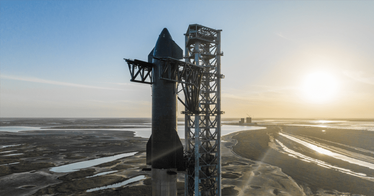 SpaceX Watchers Spot Starship Cargo Bay Doors at Launch Facility
