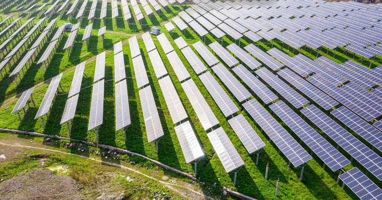 Wild Video Shows Entire Mountain Range in China Covered With Solar Panels