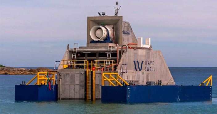 Floating "Blowhole" Platform Can Generate Energy From Just Waves
