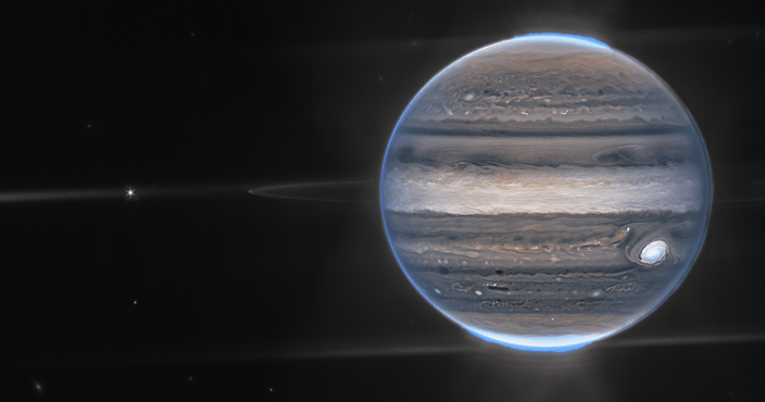 James Webb Observes Mysterious Structures Above Jupiter's Great Red Spot