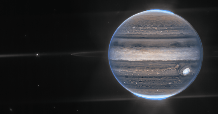 James Webb Observes Mysterious Structures Above Jupiter's Great Red Spot