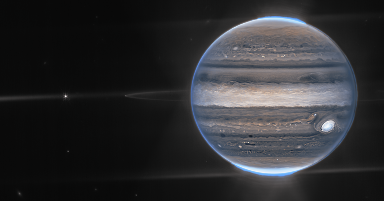 James Webb Observes Mysterious Structures Above Jupiter's Great Red Spot