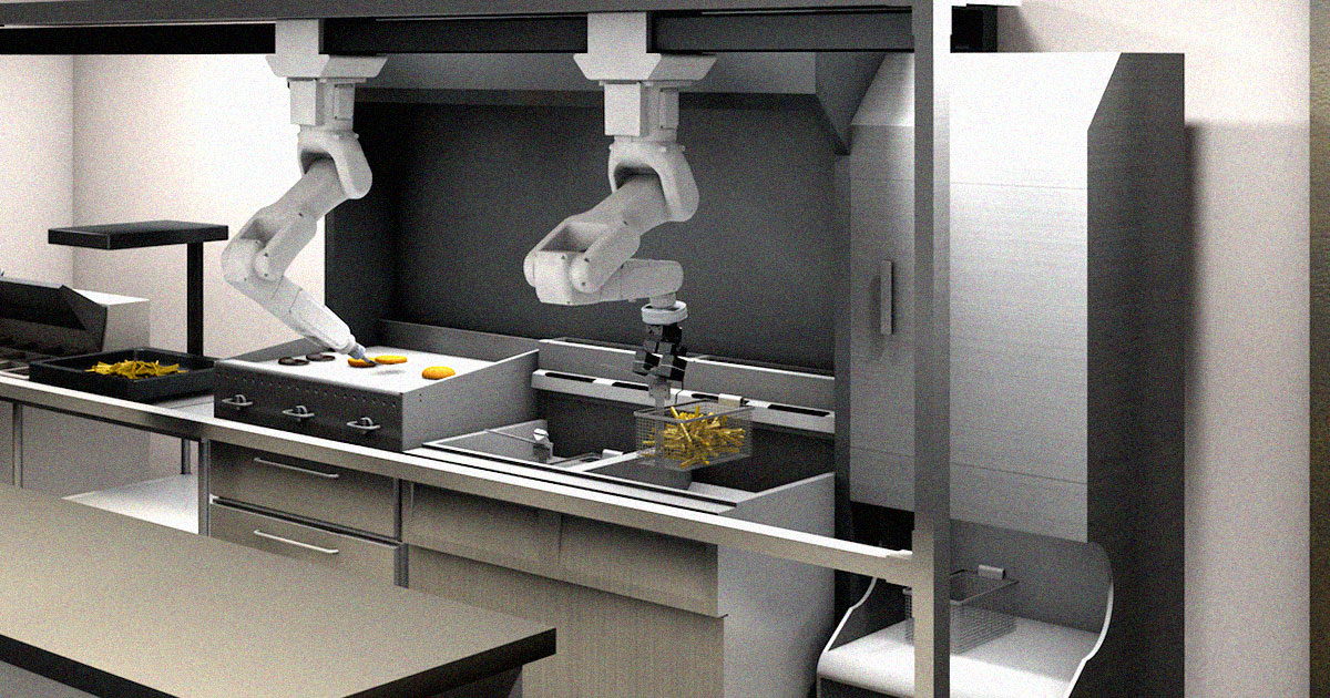 CEO Brags That Fry Cook Robot Will Replace Obsolete Human Grunts