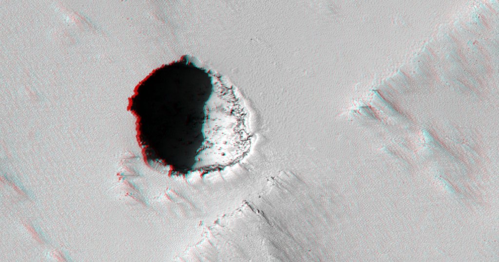 Scientists Searching Mars for Good Caves for Astronauts to Live In