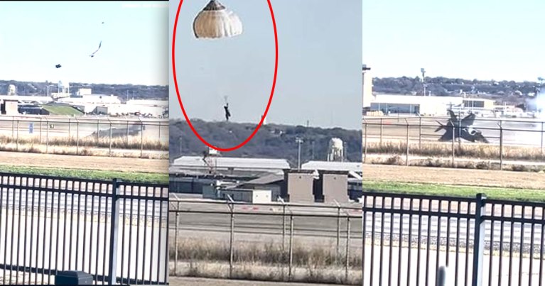 Watch a Pilot Get Ejected From an F-35 Jetfighter Right as It Crashes