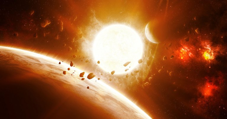 Scientists Warn Giant Asteroid Is Actually Swarm, Nearly Impossible to ...
