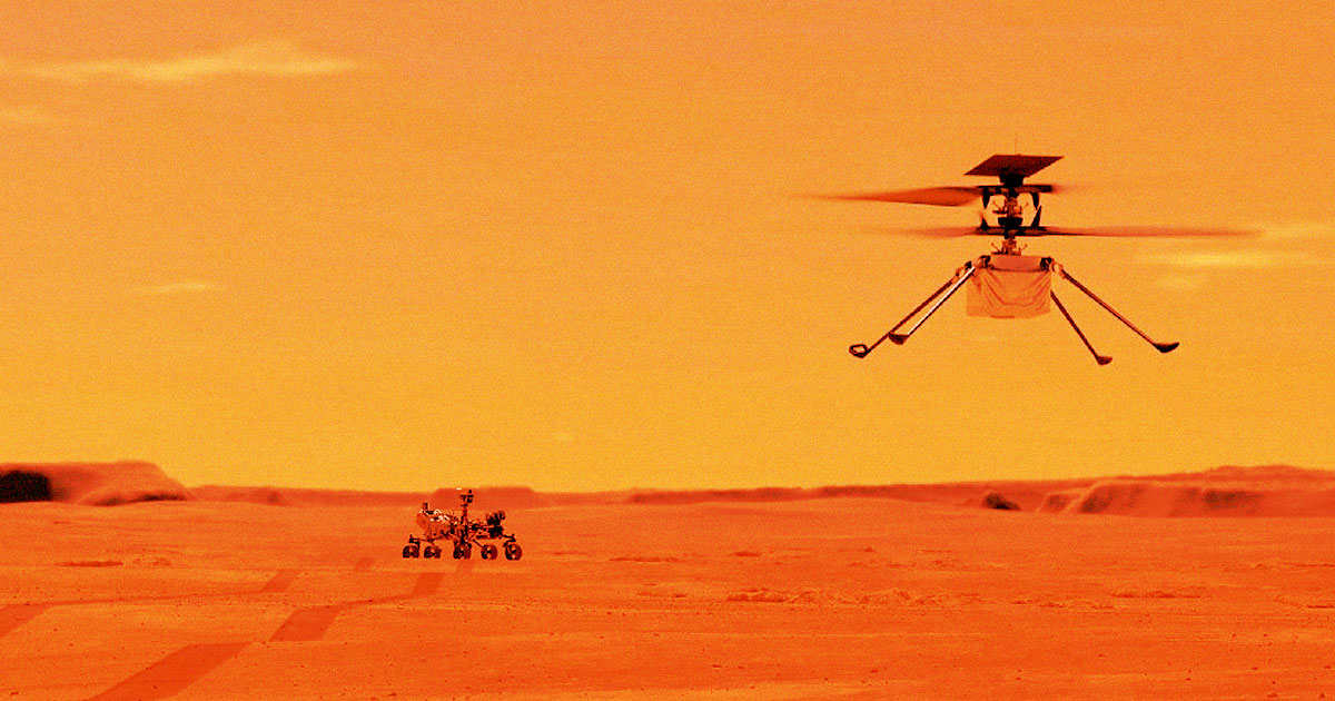 Suggestion: NASA Should Make Its Mars Helicopter Do Some Gnarly Tricks ...