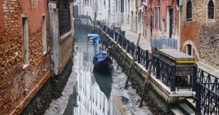 Venice Looks Pretty Alarming With Its Canals Drained