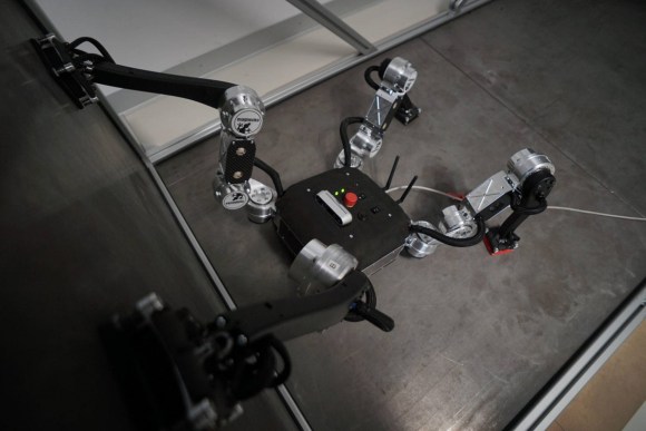 NASA Testing Snake Robot for Exploring Saturn's Moon