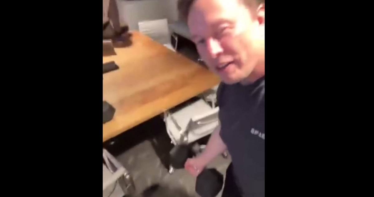 Elon Musk Lifts Weight During Office Meeting For Reasons Unknown
