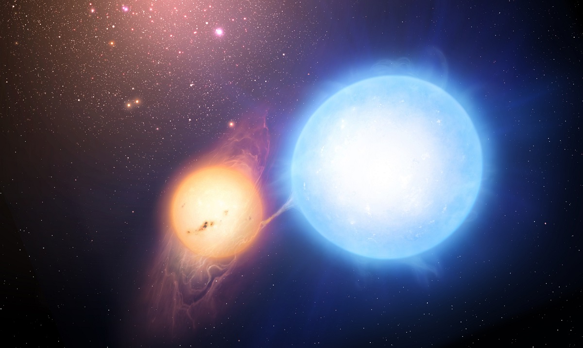 Two Tiny Stars Are Orbiting Each Other So Closely, the Entire System ...