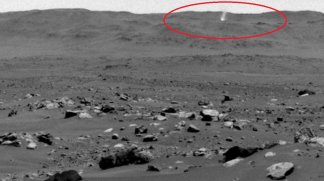 NASA's Mars Rover Spots Super-Tall Dust Devil