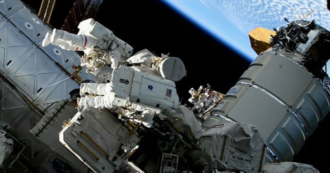 NASA Astronauts Accidentally Lose Tool Bag During Space Walk