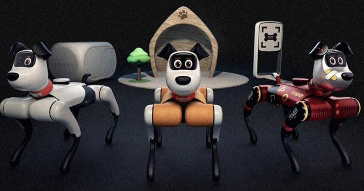 This Cartoonish New Robot Dog Somehow Looks Even Scarier