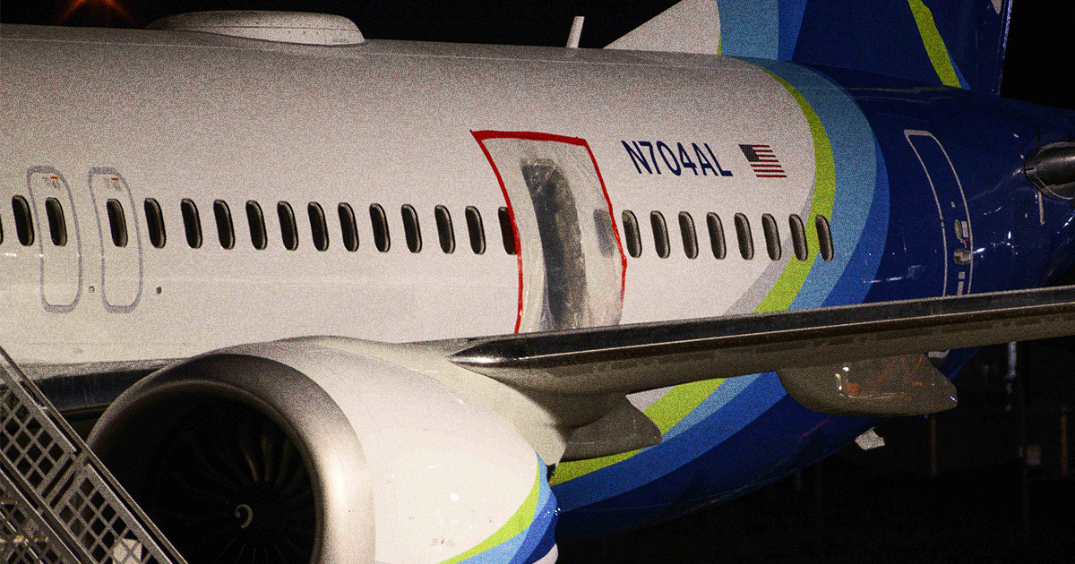 Boeing May Be in Serious Trouble Over Door Panel Blowing Out