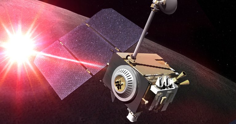 NASA Spacecraft Shoots Japanese Moon Lander With Laser