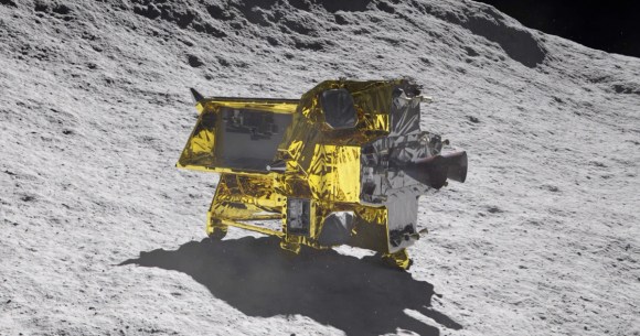 NASA Spacecraft Shoots Japanese Moon Lander With Laser