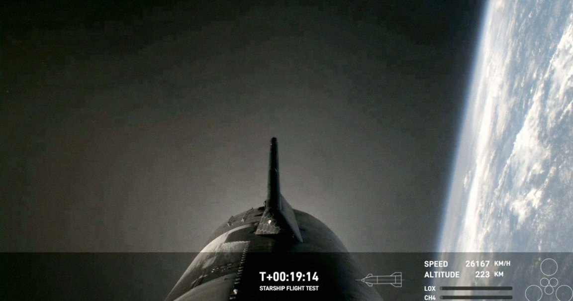SpaceX Starship Makes It to Space, But Crash-Lands In the Ocean