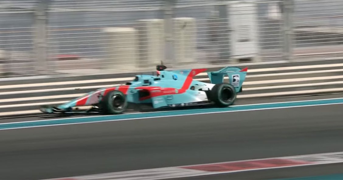 Self Driving Formula 1 Car Crashes Into Wall At First Autonomous Race Event