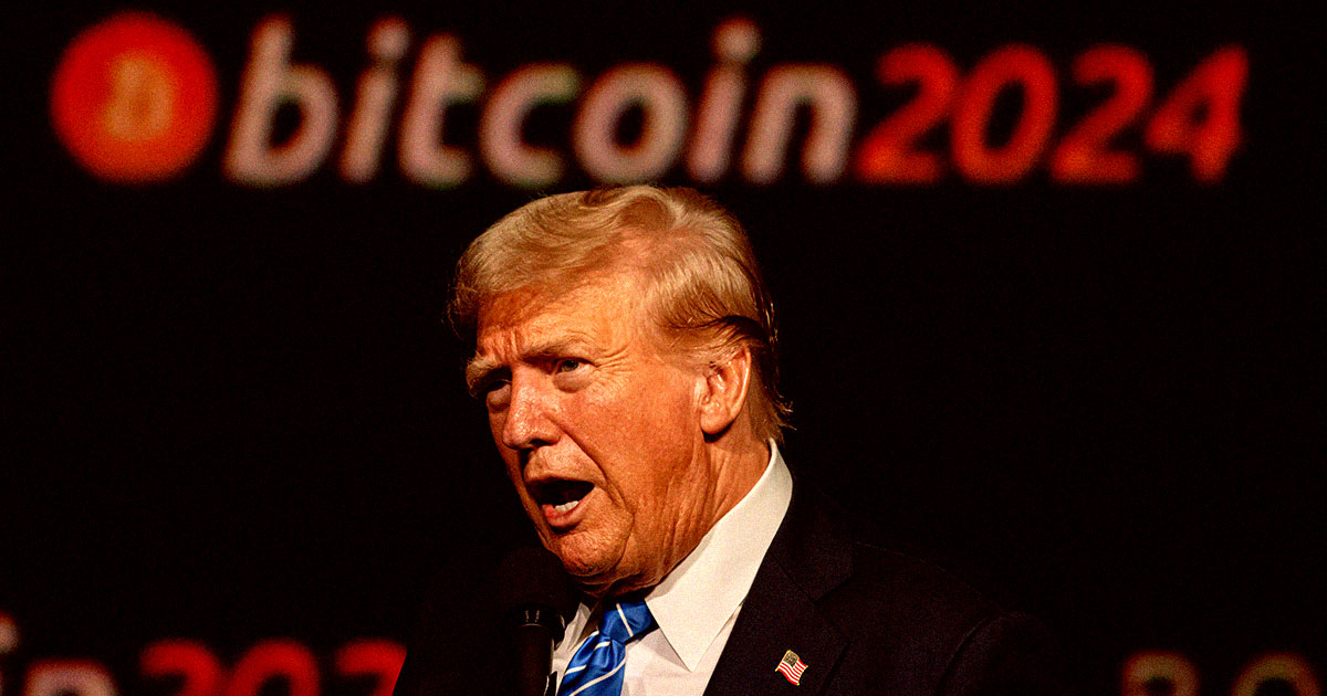 Crypto Fans Disgusted by Trump's Rambling Appearance at Bitcoin Event