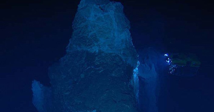 Scientists Drill Super Deep Into Weird Underwater Structures