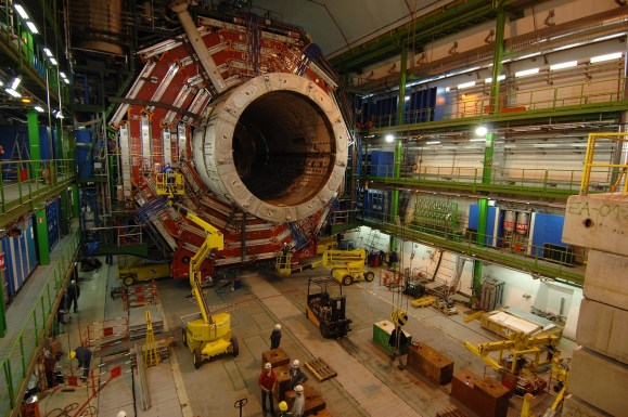 Large Hadron Collider Discovers All-New Particle