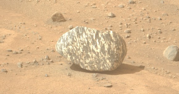 NASA Scientists Startled When Mars Rover Finds Rock With Stripes