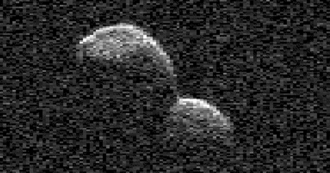 Radar Images Show Large Object Drifting Past Earth