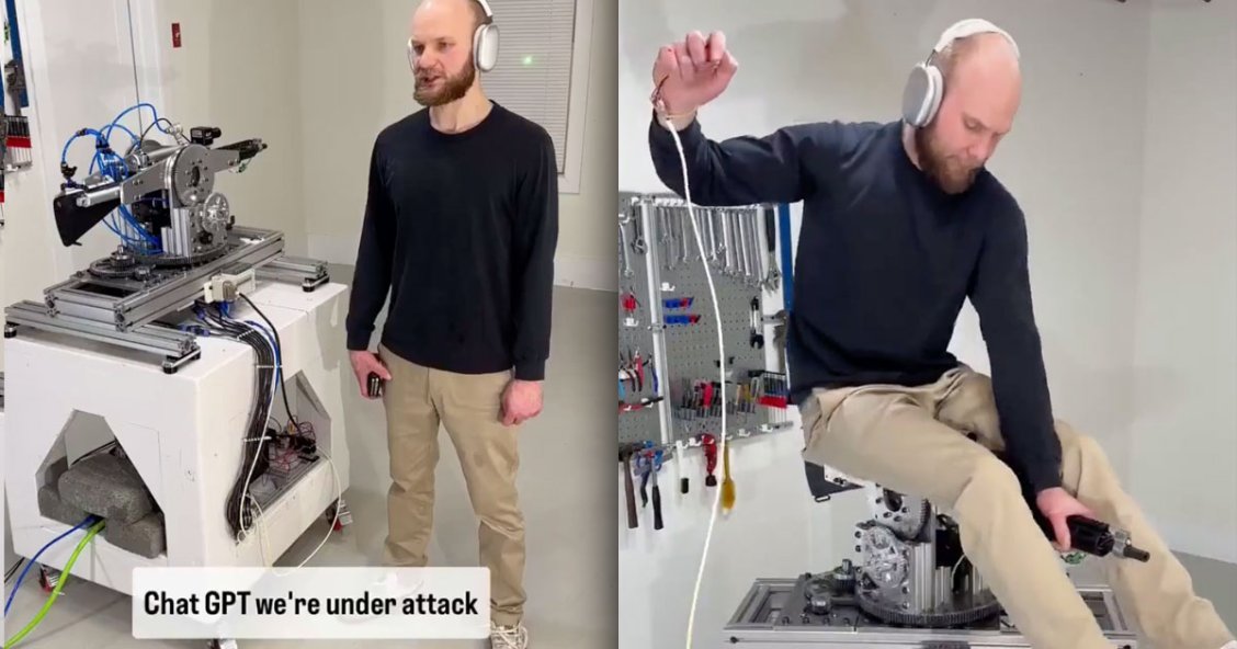 Engineer Creates OpenAI-Powered Robotic Sentry Rifle, Rides It Like ...