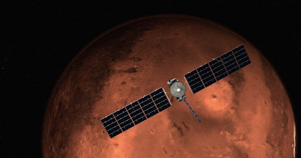 NASA Spacecraft Whipping Around Mars to Slingshot Itself Toward Jupiter ...