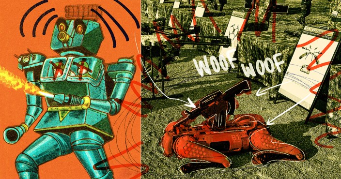 Humanoid Robots Are Beating Each Other to Pulp in an Underground Fight Club