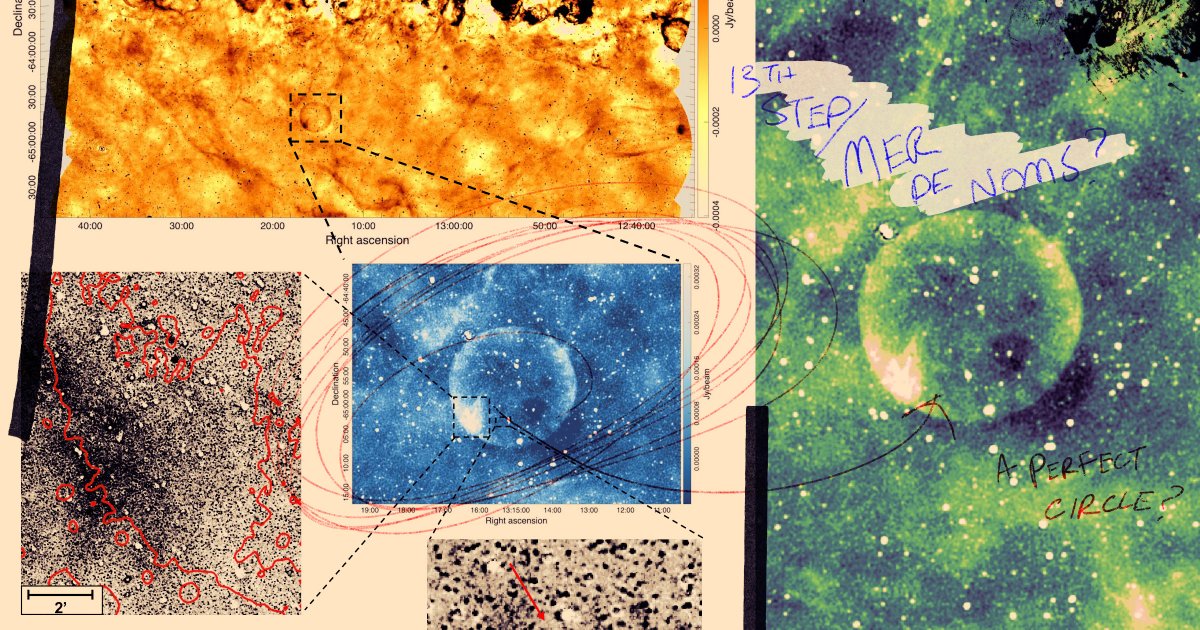 Astronomers Baffled by a Suspicious, Perfectly Round Sphere in Our Galaxy