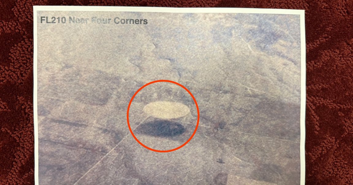 A Military Whistleblower Showed a Photo of an Allegedly Huge "Disc-Shaped" Object, But There's ...
