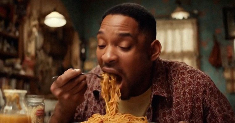 The Newest "Will Smith Eating Spaghetti" Video Includes AI-Generated ...